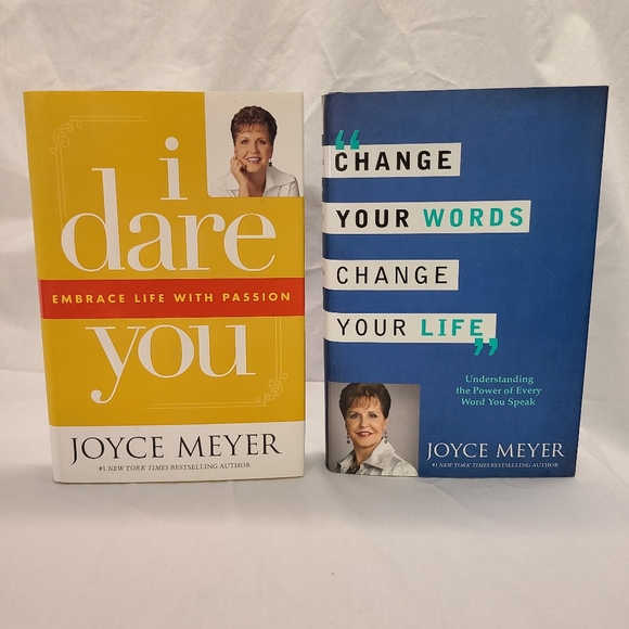 Joyce Meyers | Other | Lot Of 2 Joyce Meyer Hcdj Books I Dare You ...